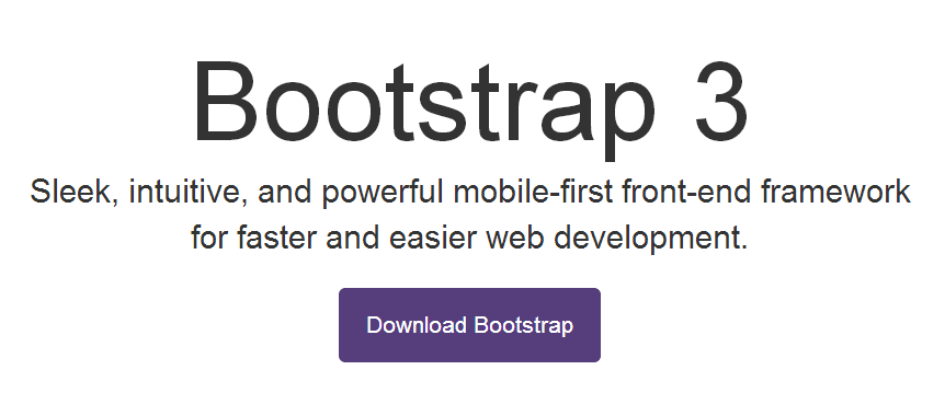 Bootstrap 3 Logo